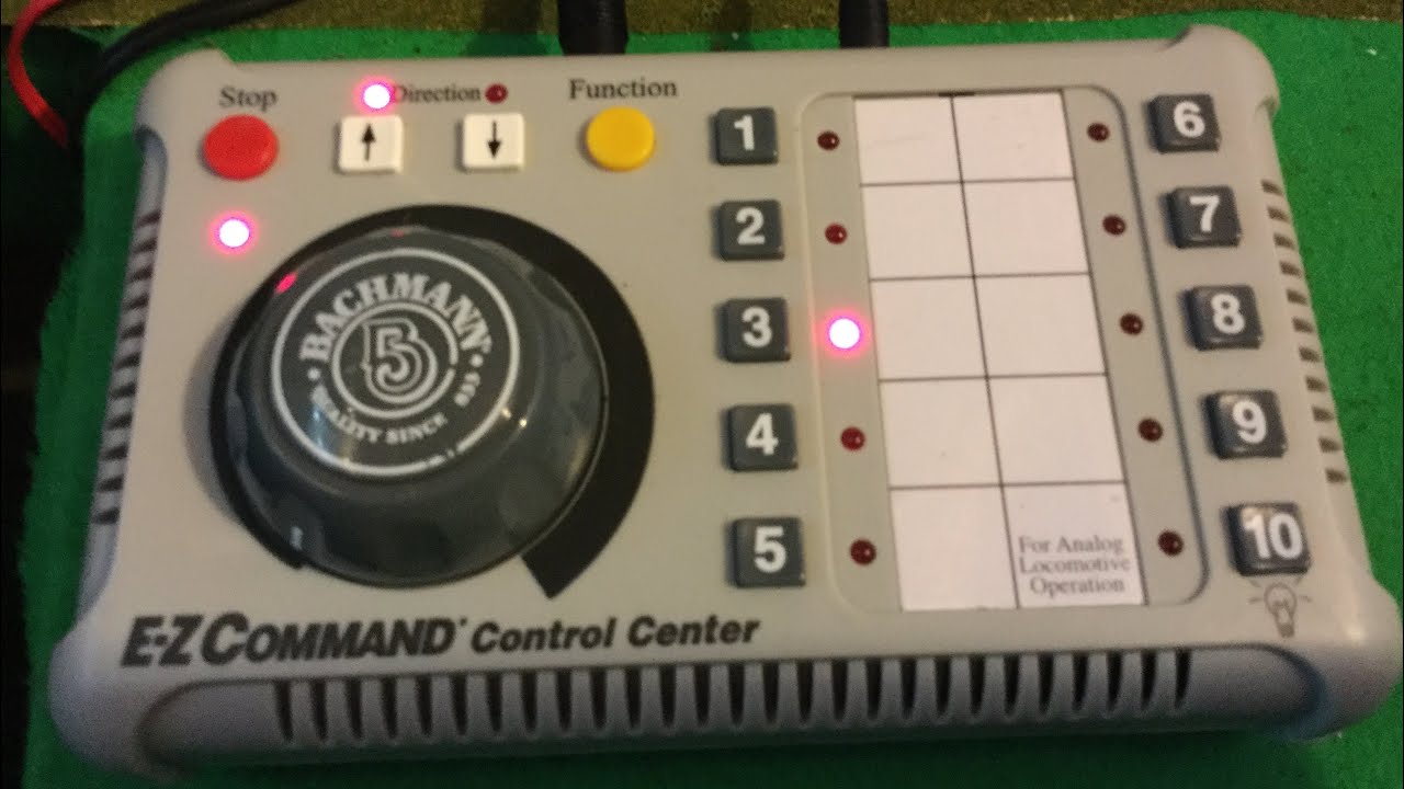 Bachmann EZ Command DCC Controller guide/review