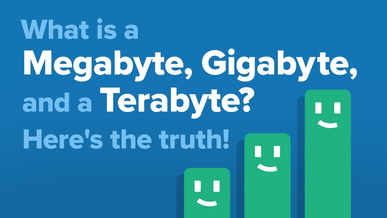 What Is A MB, GB, and TB? The Difference Between Megabytes, Gigabytes, and Terabytes!