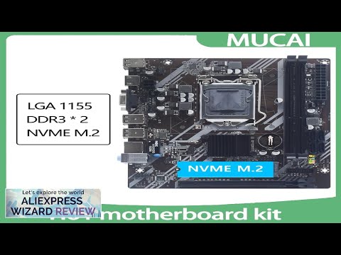 MUCAI H61 Motherboard LGA 1155 Kit Compatible With Intel Core CPUs 2nd Review