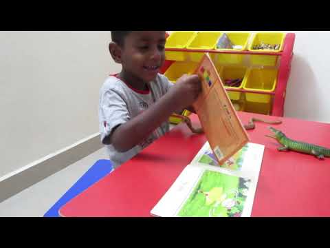 Word - nip (Reading the book "Tips" from Jolly Phonics Reader Orange level)