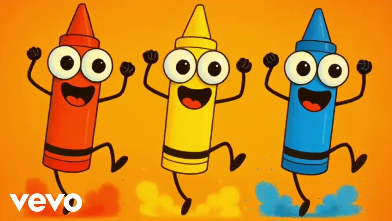 Childrens Learning Music - The Primary Color Song (Dat’s Prime)