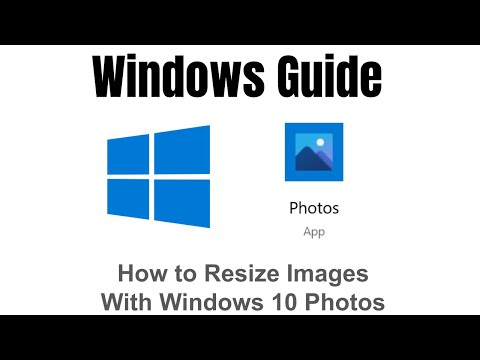 How to Resize Images with the Windows 10 Photos App