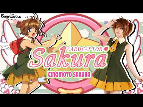 【SanyMuCos】Cardcaptor Sakura Sakura Kinomoto Cosplay Costume Premium Edition Showcase