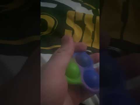 Can squeeze fidget pop it keychain just like stressed ball make better stressed ball