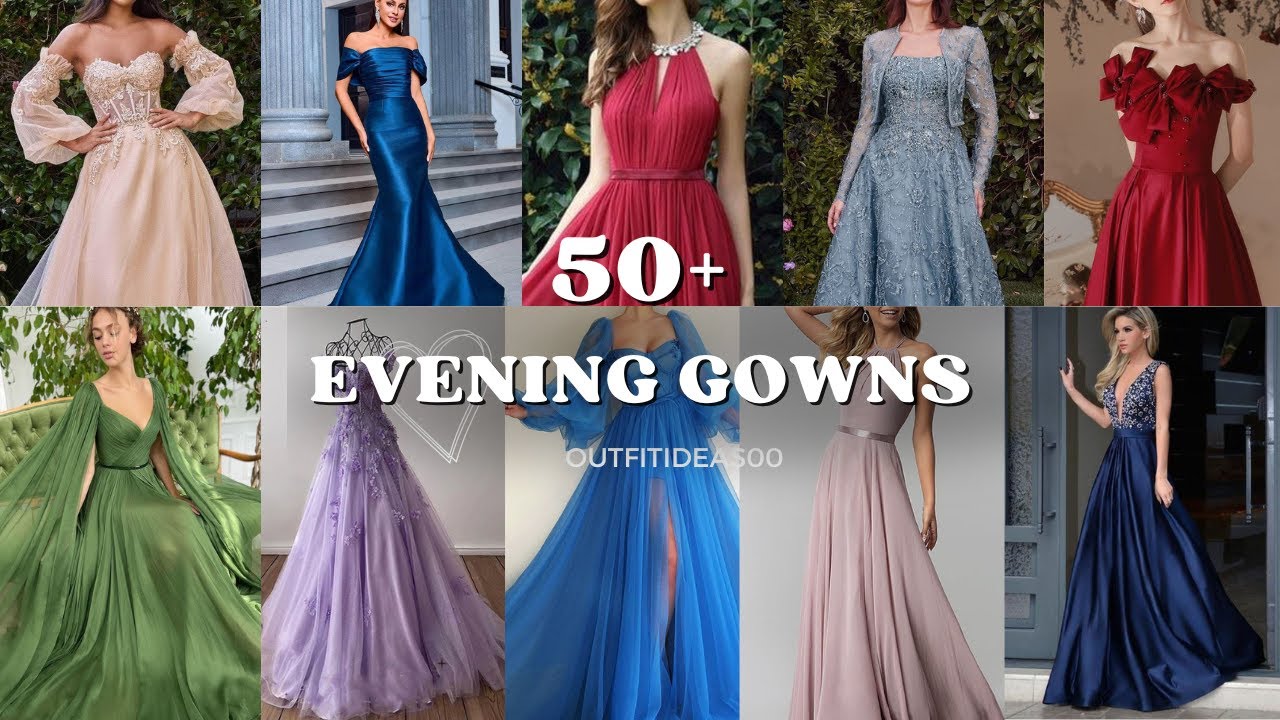 50+ Latest Evening Gowns for Women ✨ | Stunning Party Wear & Evening Gowns 2024