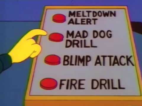 Fire Drill - from Simpsons S08E12