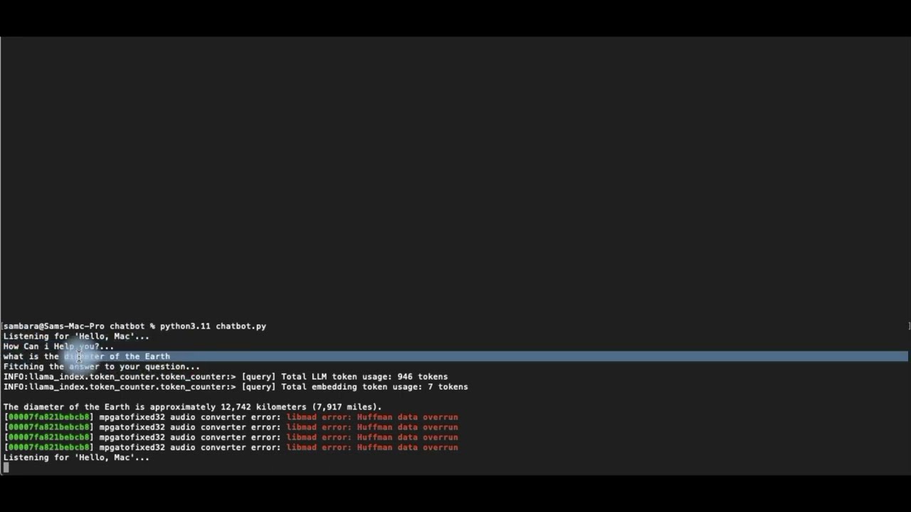 Voice ChatBot - Voice Chat with Chat GPT on your computer