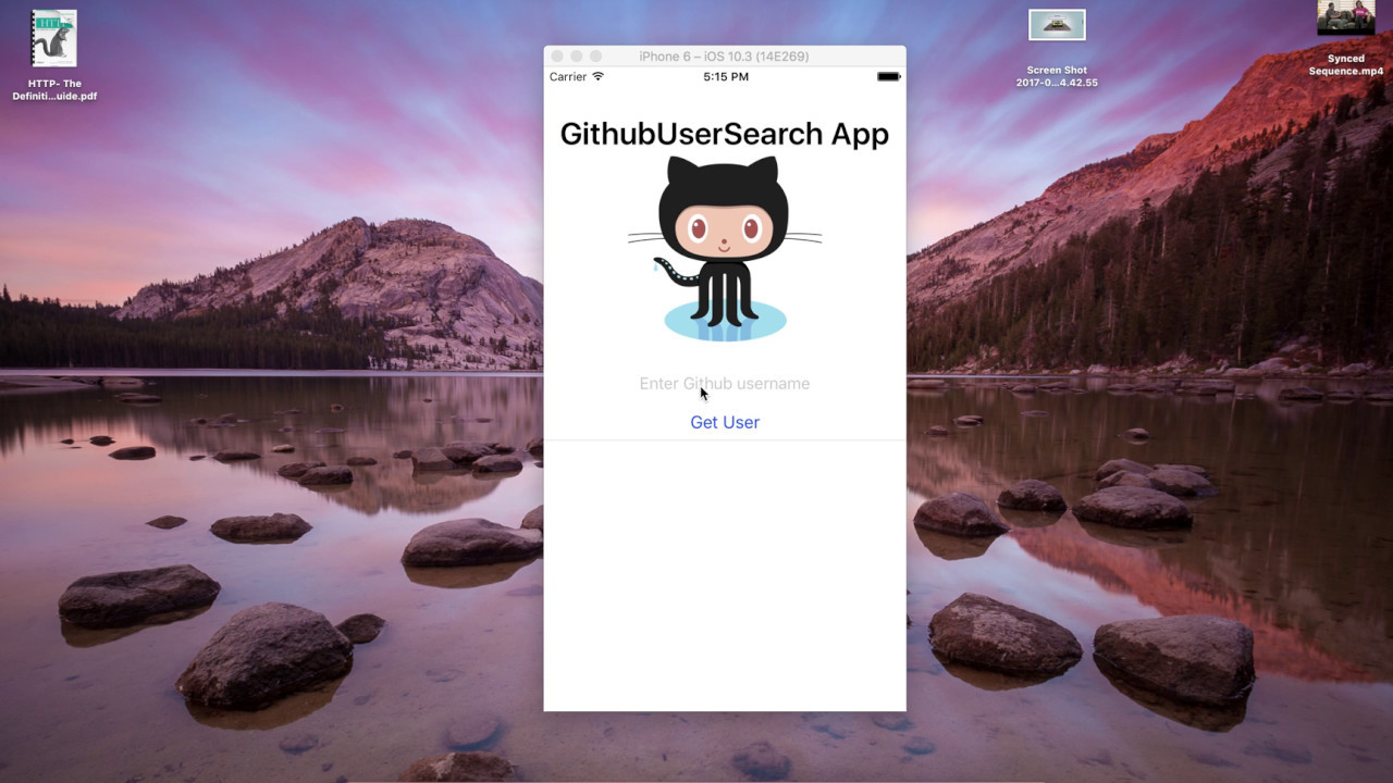 Github User Search App In React Native