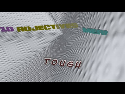 tough - 13 adjectives similar to tough (sentence examples)