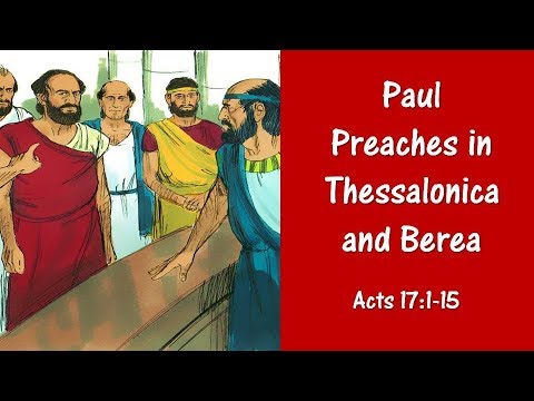 NT7 9 Paul Preaches in Thessalonica and Berea