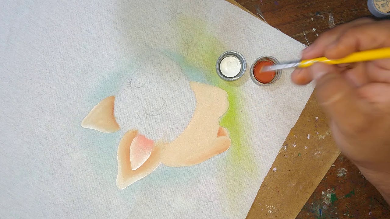 Pintando marranito vídeo 1.
