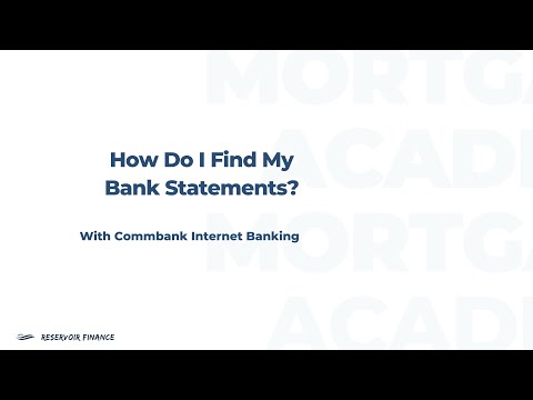 How Do I Find My Bank Statement? (With CBA NetBank)