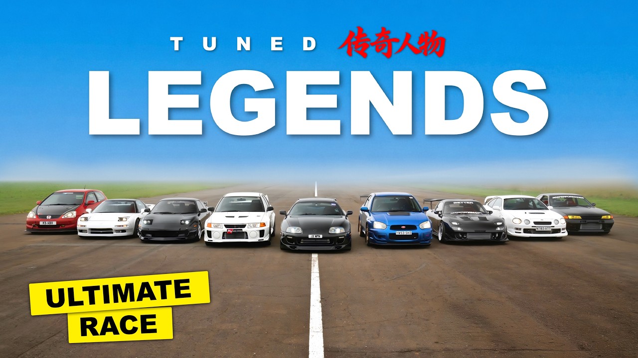 THE FASTEST LEGEND - 9 CARS.. ONE WINNER.