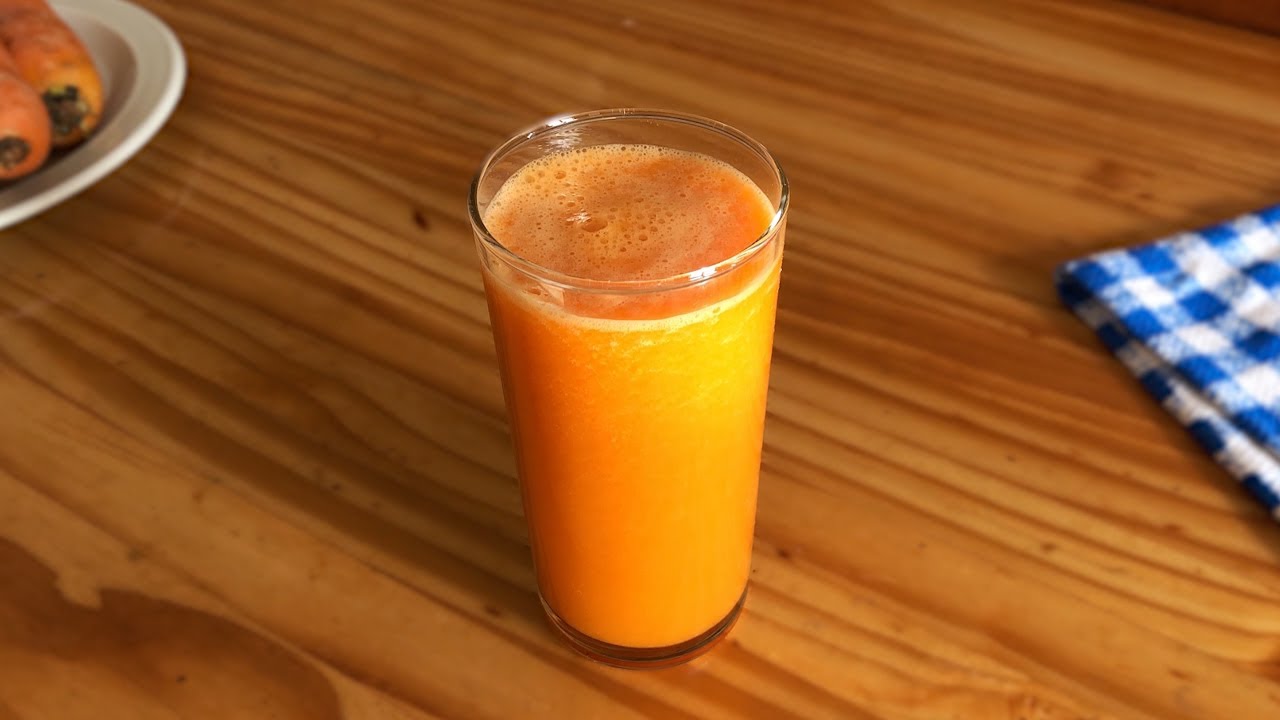 CARROT Juice: EASY Recipe