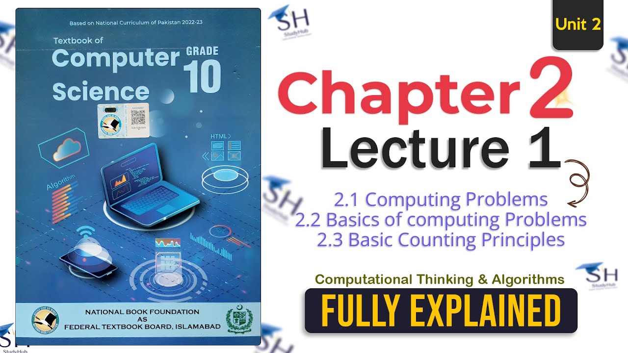 Class 10 Computer Science | Chapter 2 | Lecture 1 | Topics 2.1, 2.2 & 2.3 Explained