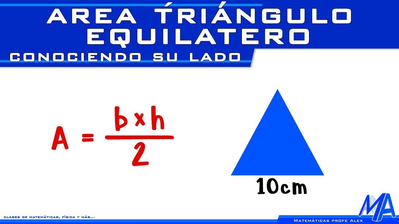 Perimeter and area of ​​an equilateral triangle | Application of the Pythagorean Theorem