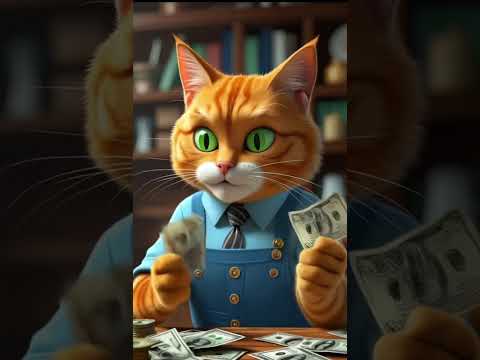 The story of a cat who want a bike #shorts #ai #cat #pets