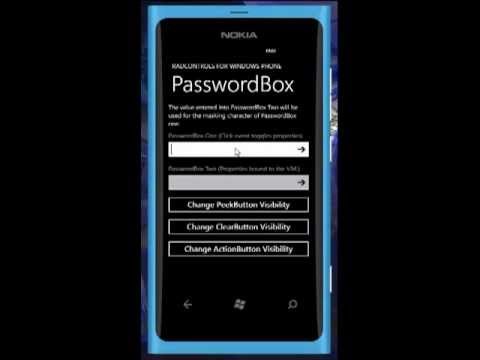 RadPasswordBox | Boston Windows Developer