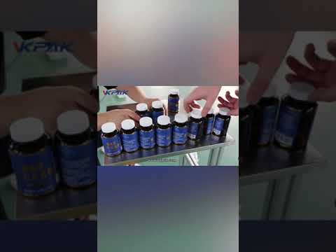 Round Pill Bottle Labeling Machine