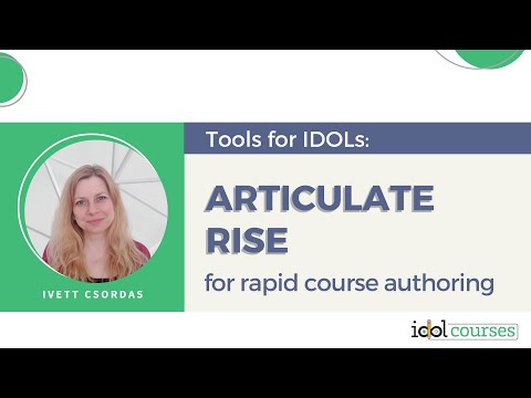 An Instructional Designer's overview of Articulate Rise