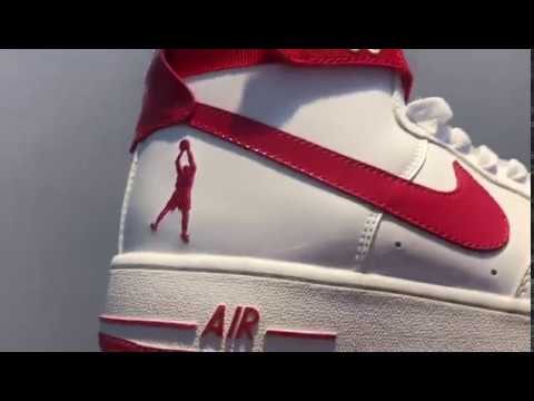 Nike Air Force 1 High Retro CT16 QS White/Red Men’s and Women’s Size