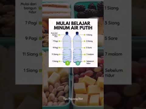 Tips minum air putih untuk yang lagi diet nih