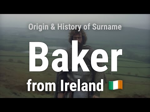 Baker from Ireland ๐ฎ๐ช - Meaning, Origin, History & Migration Routes of Surname