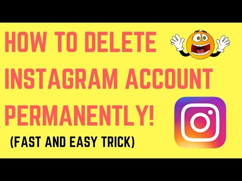 How to delete Instagram account permanently(2018)