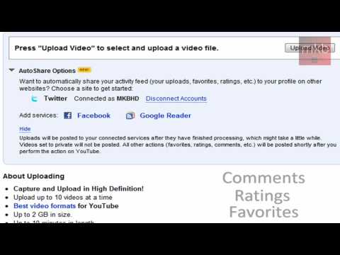 Tweet Your Youtube Videos [HD Tutorial]