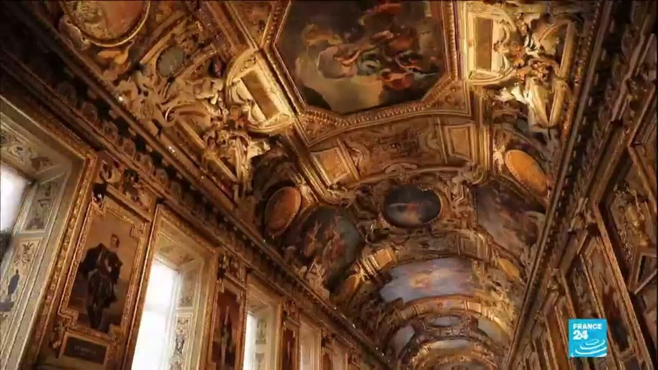 The Louvre Museum finishes its restoration of the Apollo Gallery