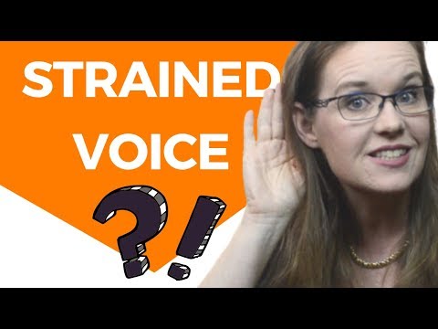 New Video: Strained Voice: How to Know If You Are Straining Vocal Cords ...