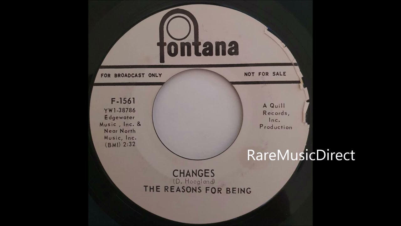 The Reasons For Being - Changes