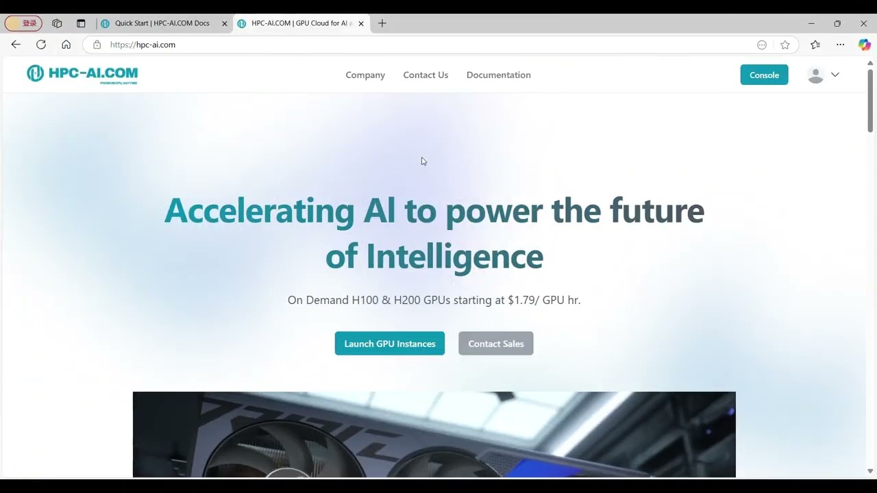 HPC-AI Platform Quick-Start Guide