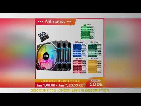 Aigo AM12 Rgb Fan Ventoinha PC Controladora 120mm Computer Case Fan Kit 6pin Water Cooler CPU Coolin