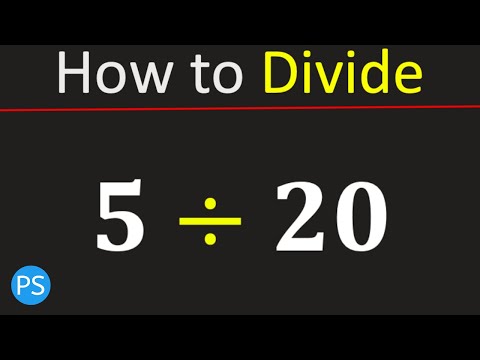 5 divided by 20 (5÷20) | Value of 5/20 | Long Division