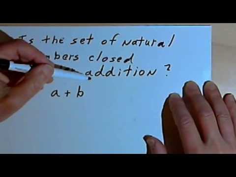 Closure Properties of Reals - Expii