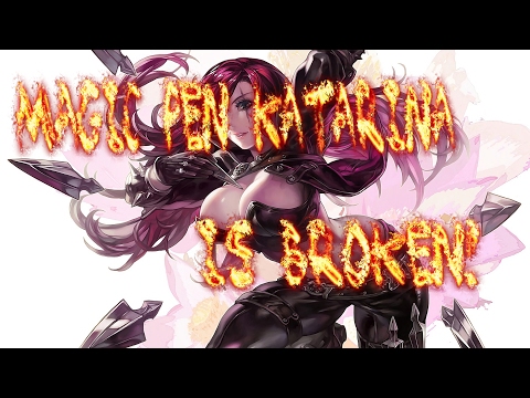Karatina Bot - Magic pen Katarina is broken!