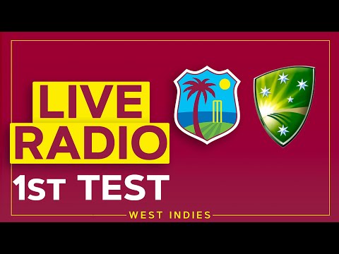 🔴 RADIO | West Indies v Australia | 1st Test - Day 2
