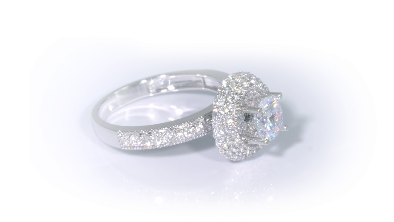 Blue Ray Diamonds - Super Halo