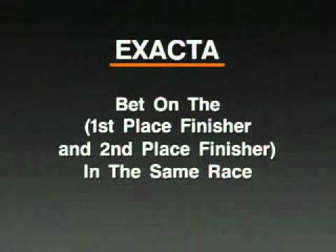 What is an Exacta wager?