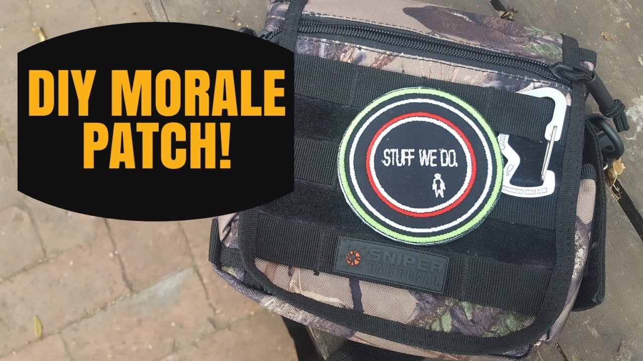 How to make a morale patch.
