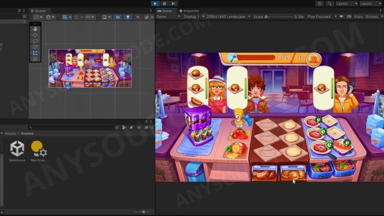 Cooking Kit - Burger Game Template Unity Source Code #unity #unity3d #unitydev #unitydeveloper