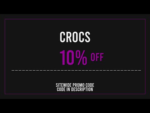 Crocs Promo Code 2025 June