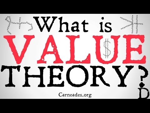 What is Value Theory? (Axiology and Theory of Value)
