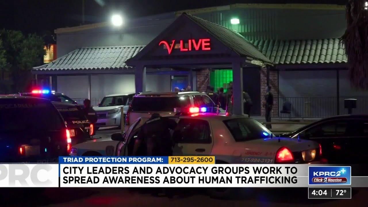 Houston city leaders update efforts to combat trafficking during National Human Trafficking Awar...