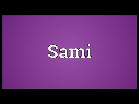 Sami Meaning