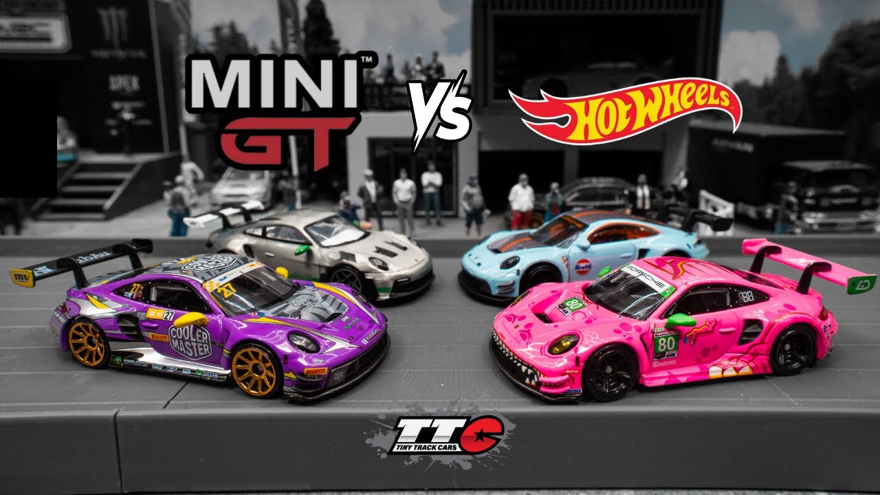 BATTLE OF THE BRANDS. HOT WHEELS VS MINIGT. WHO'S FASTER ON TRACK?
