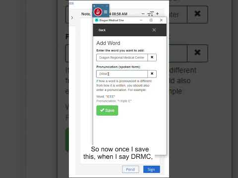 How to: Add acronyms to your custom vocabulary with Dragon Medical One