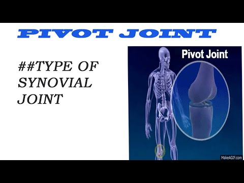 Pivot joint || type of synovial joint || BIOLOGY ARTICLES AND MCQS ||