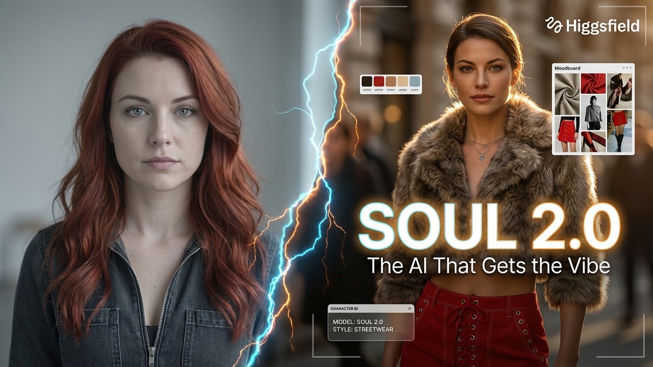 Higgsfield Soul 2.0 – The AI Image Model That Gets the Vibe (Including Nano Banana 2 Workflow)